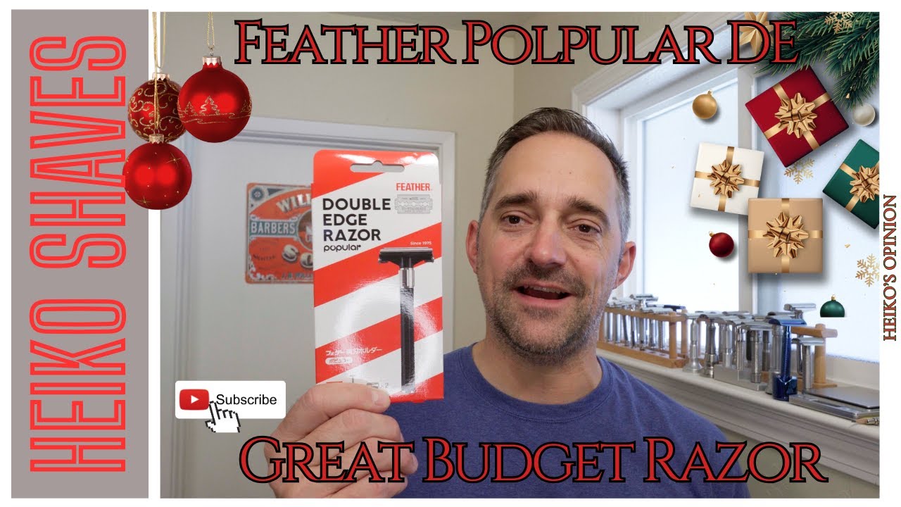 Feather Popular DE Razor - Great Budget Razor!!! - YouTube