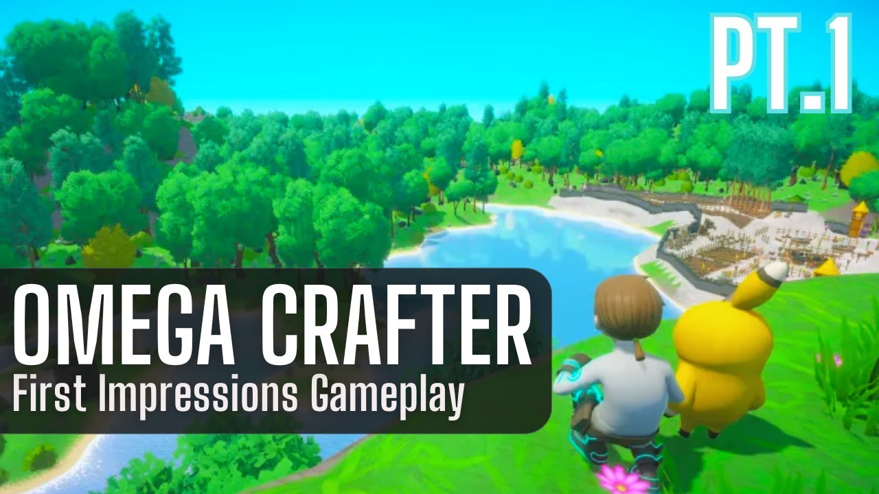 Let's Play Omega Crafter | pt.1 | Open-World Survival Craft with Oodles ...