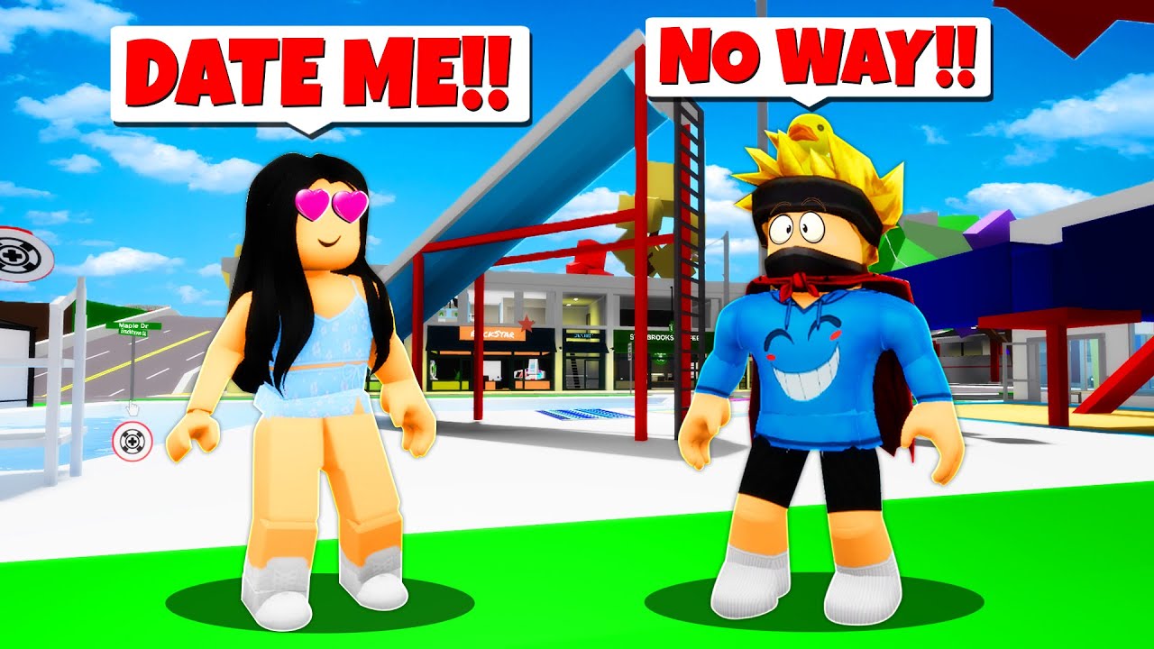 TOXIC Girl Tries To ONLINE DATE Me in Roblox BROOKHAVEN RP!! - YouTube