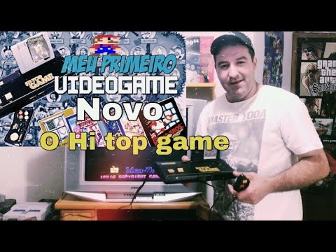 Meu primeiro vídeo game comprado em loja! nostálgico Hi Top Game - YouTube