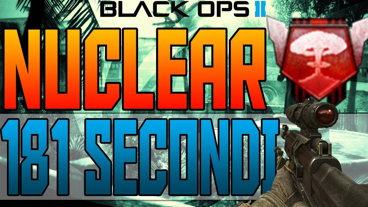 BO2 | NUCLEAR SVU-AS IN 181 SECONDI - YouTube