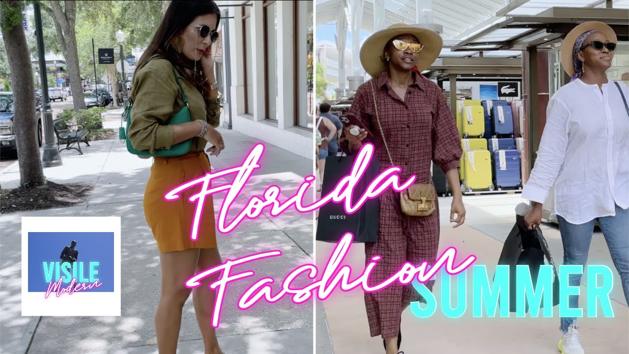 Summer street style - what people are wearing in Florida, USA - YouTube