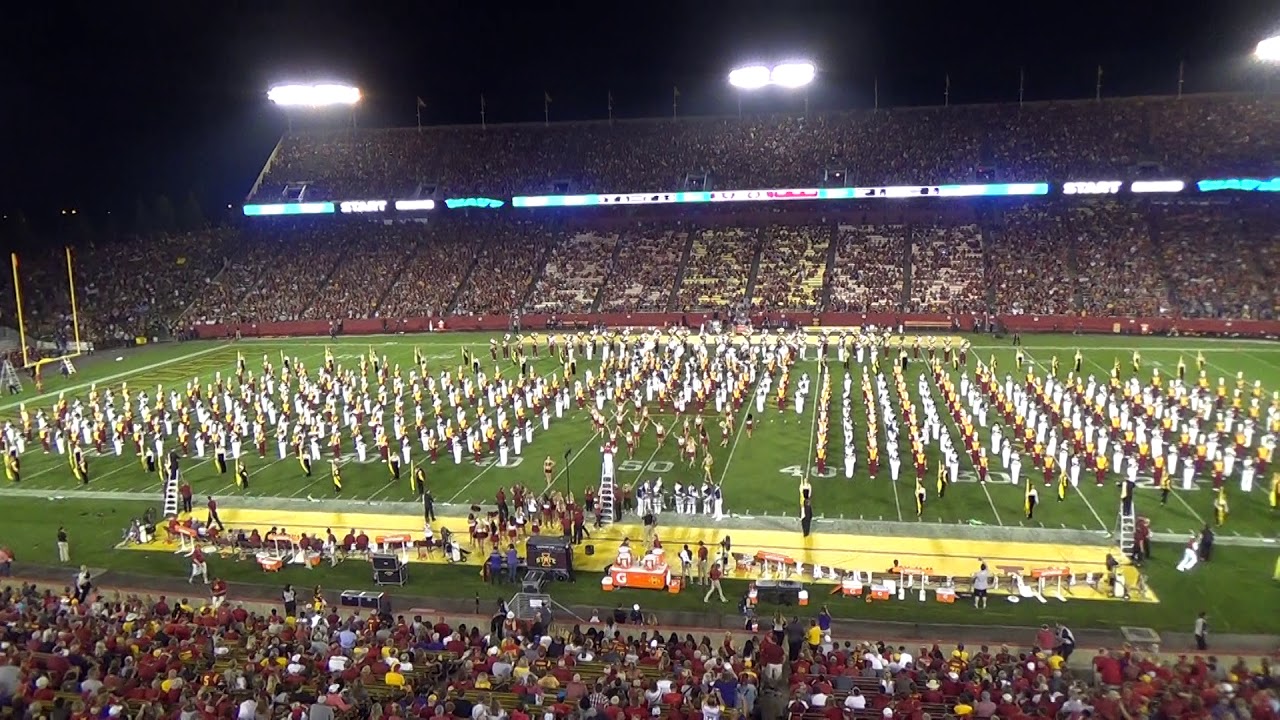 Iowa State University Marching Band - Halftime Show for ISU-UNI Game (9 ...