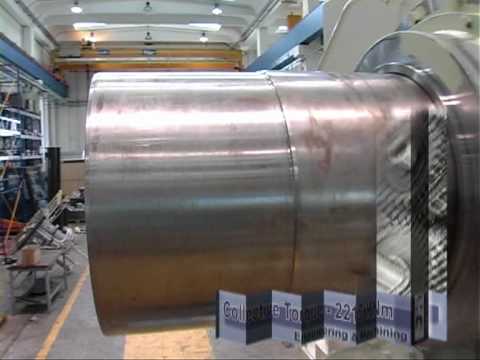 Steckel mill drive- Riduttore sdoppiatore Twin drive - YouTube