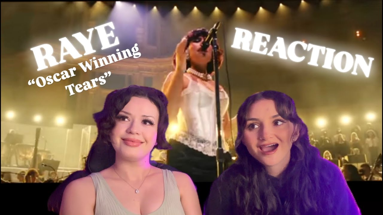 Raye Oscar winning tears Reaction - YouTube