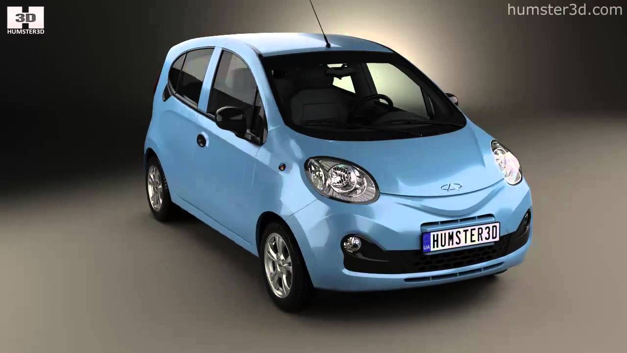 Chery QQ 2016 3D model by 3DModels.org - YouTube