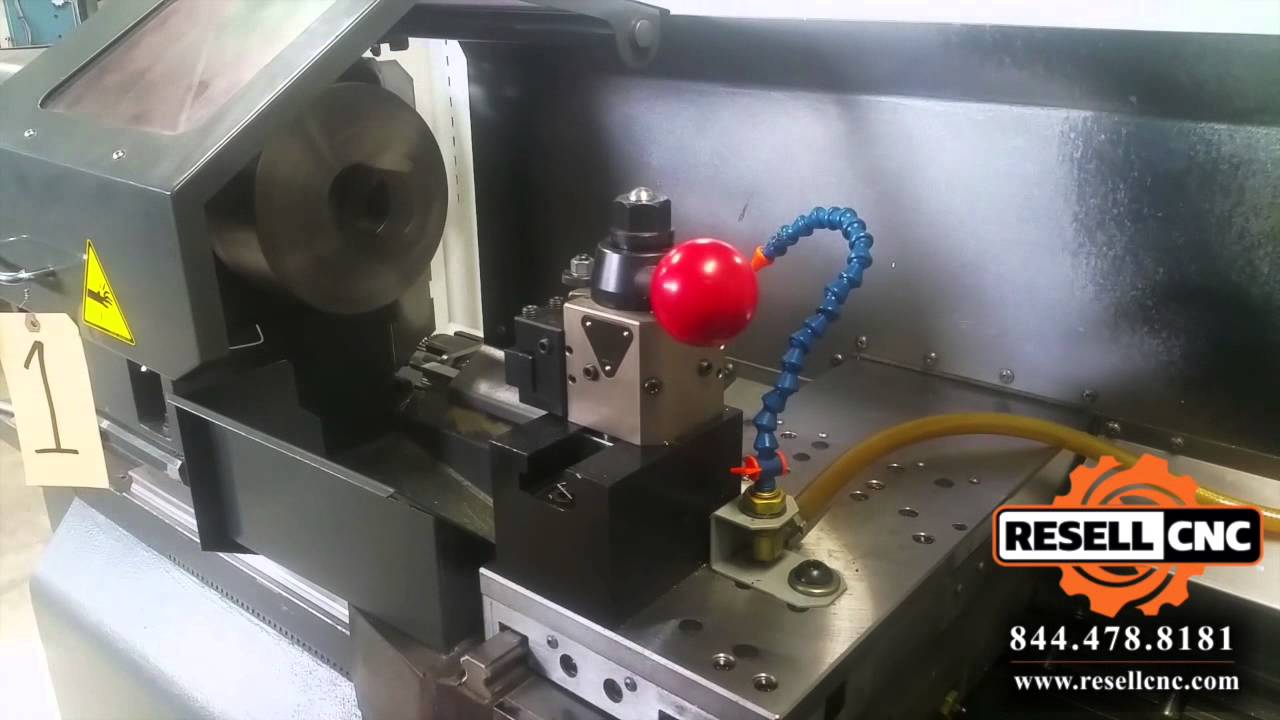2011 Haas TL 2 CNC Tool Room Lathe - YouTube