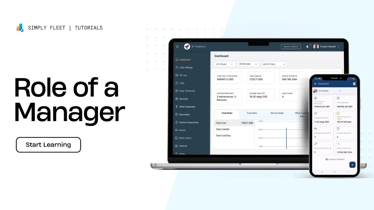 Manager Features in Simply Fleet: Managing Drivers, Vehicles, and ...