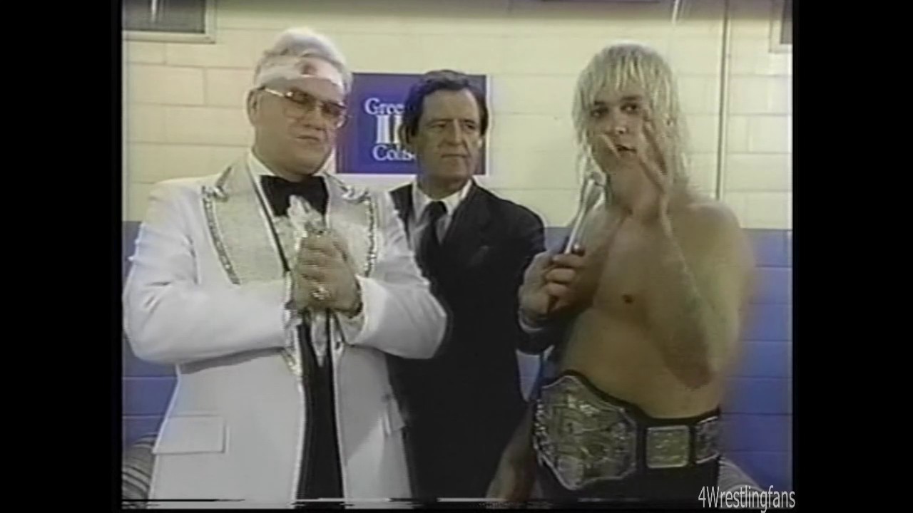 NWA WCW Wrestling Buddy Landell post match Starrcade interview 11/30/85 ...