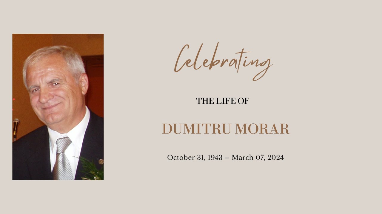 03-23-2024 Dumitru Morar Burial Service - YouTube