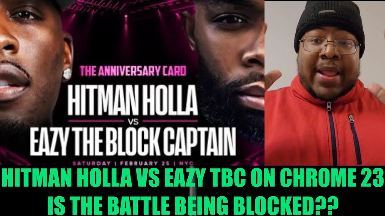 Remy Ma Books Hitman Holla vs Eazy Da Block Captain On Chrome23 x URL ...