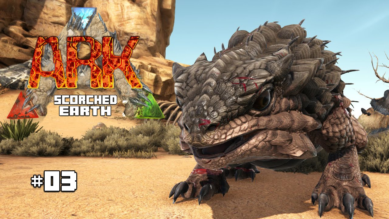 Morellatops Ark Taming ARK: Scorched Earth First Taming Of