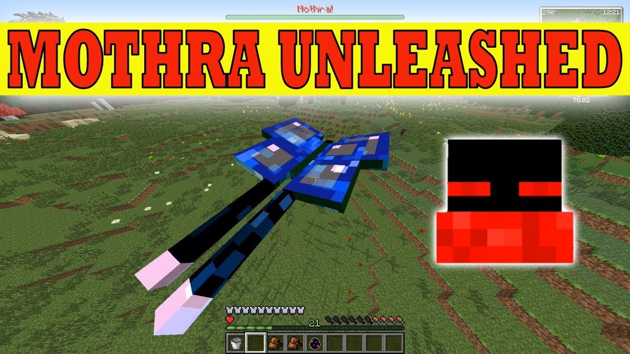 "MINECRAFT SURVIVAL WORLD #10 - HOW TO CREATE MOTHRA" - YouTube