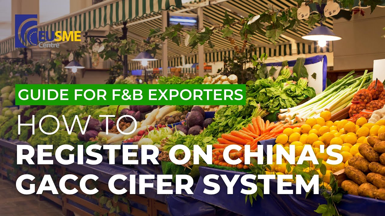 China GACC Registration for European Food & Beverage Establishments ...