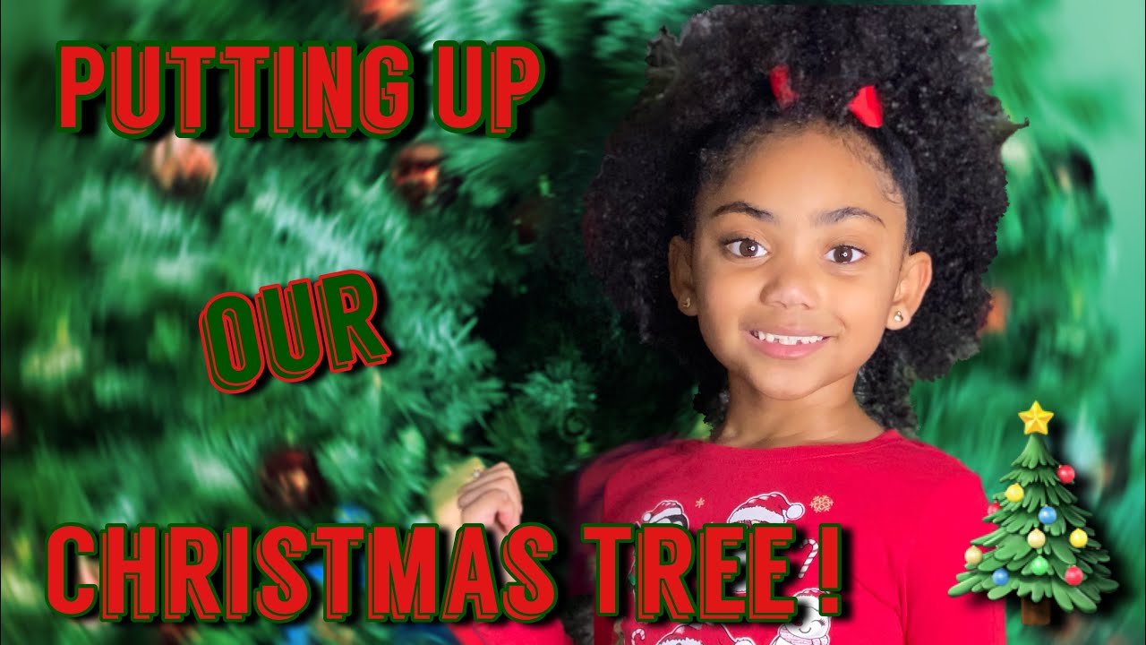 Putting Up Our Christmas Tree ! - YouTube