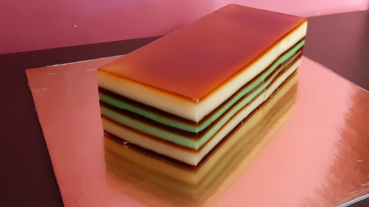 Resep puding lapis philipine prune - YouTube