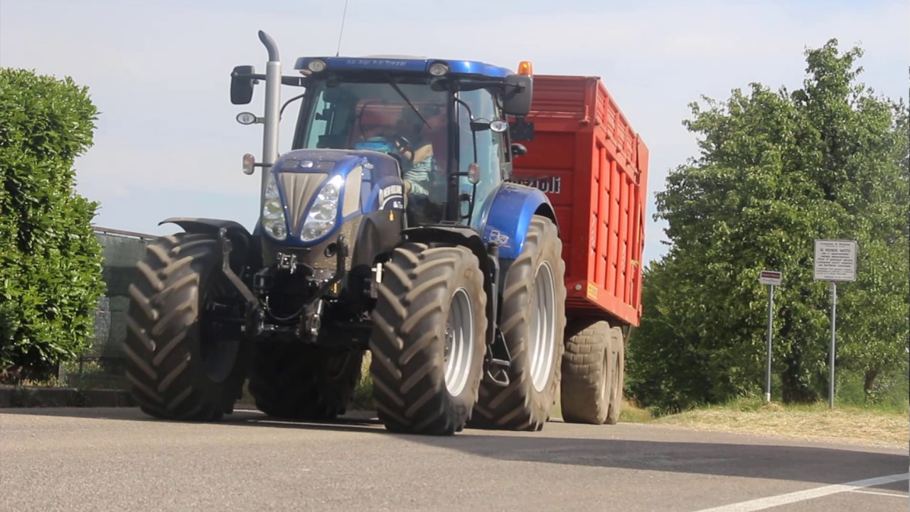 silage season 2017| claas jaguar 840 + bodini direct + NH T7 210 ...