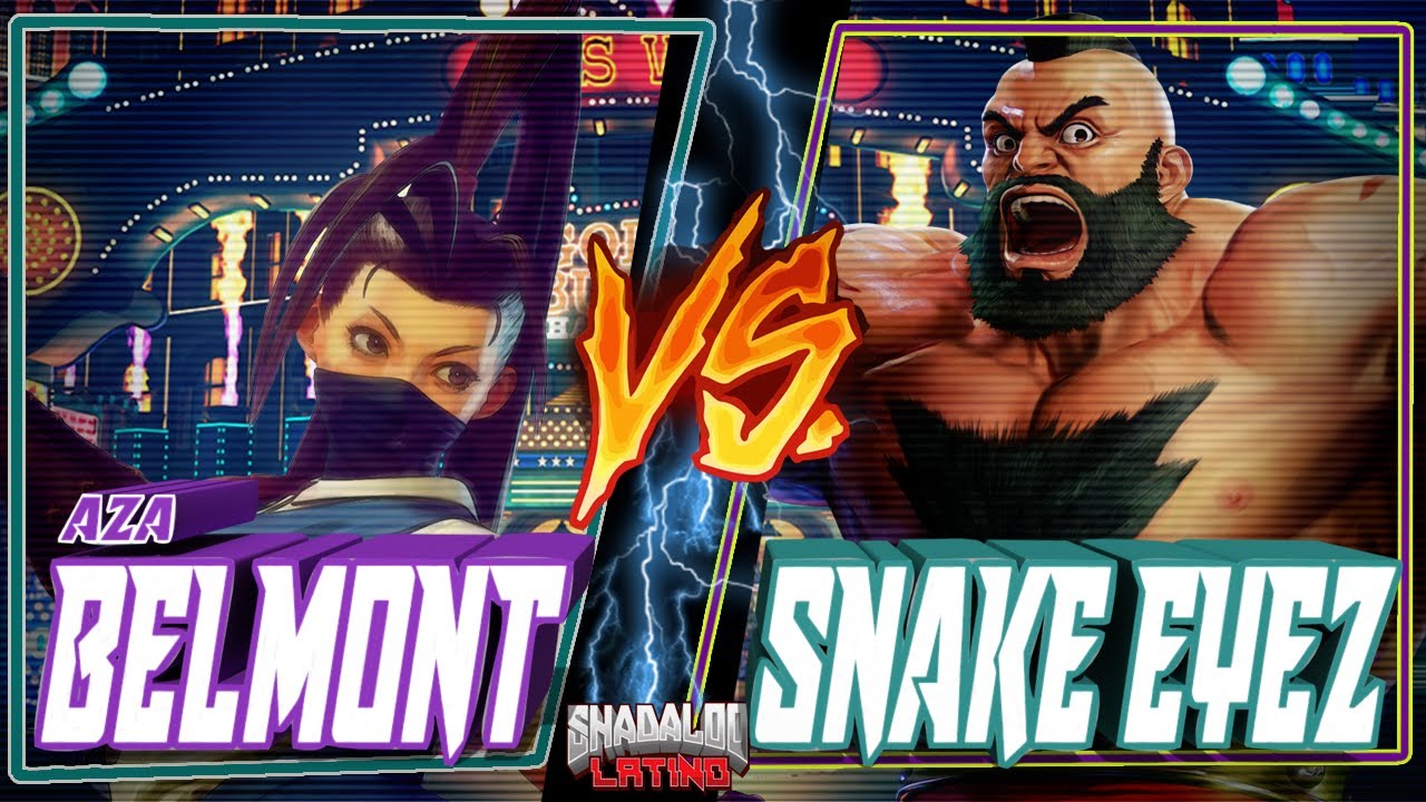 SFV CE - Snake Eyez (Zangief) vs AZA Belmont (Ibuki) - Street Fighter V ...