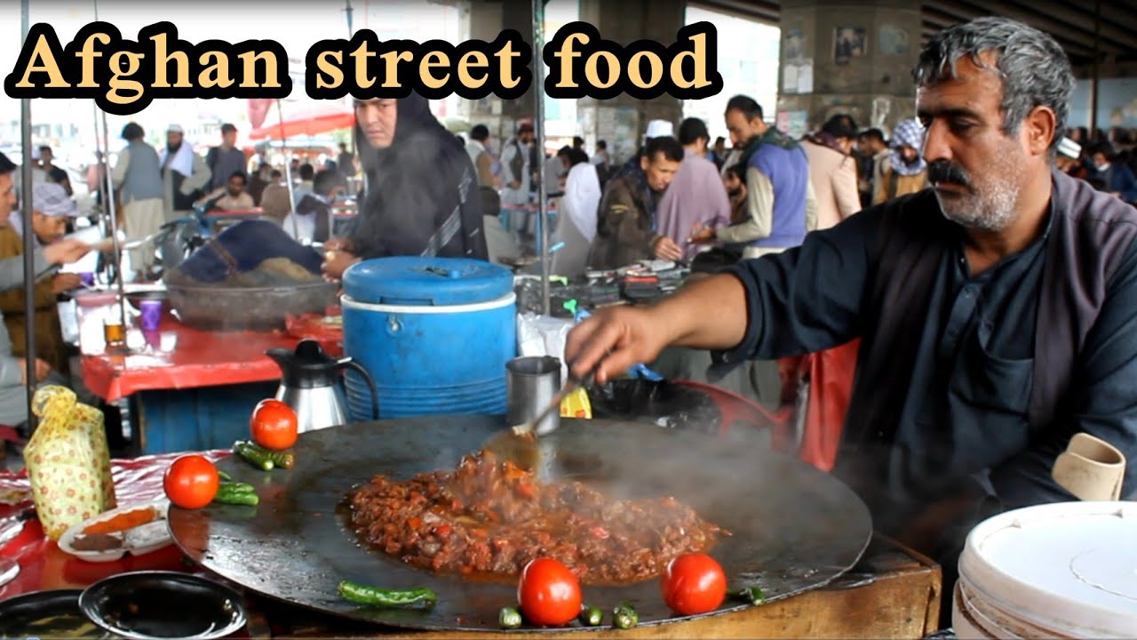 Afghan street food - YouTube