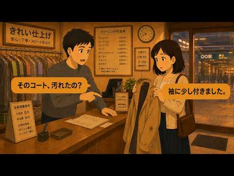 Lernen Sie Japanisch durch 12 Gespräche aus dem wirklichen Leben | N5–N3 | Teil 7