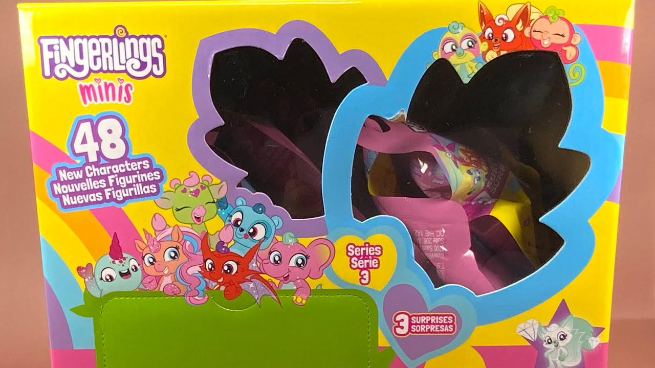 fingerlings minis. Big box unpacking ! - YouTube