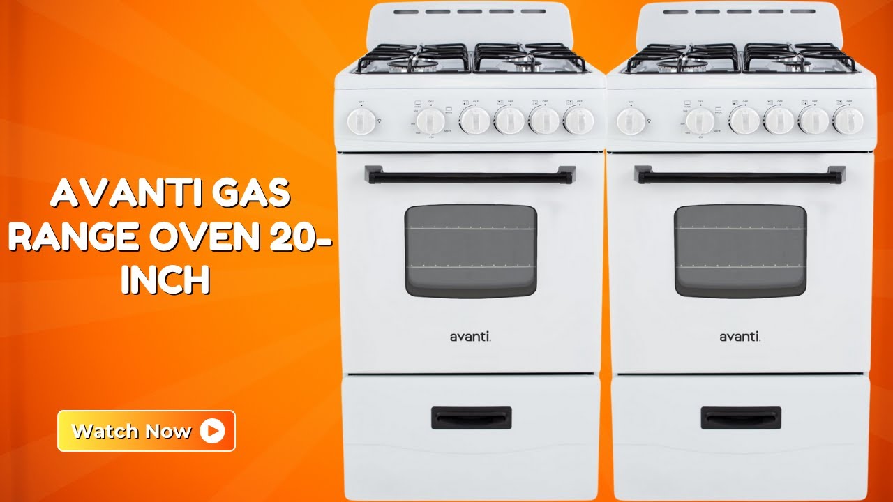 Avanti Gas Range Oven – The Ultimate Compact Gas Range – REVIEW - YouTube