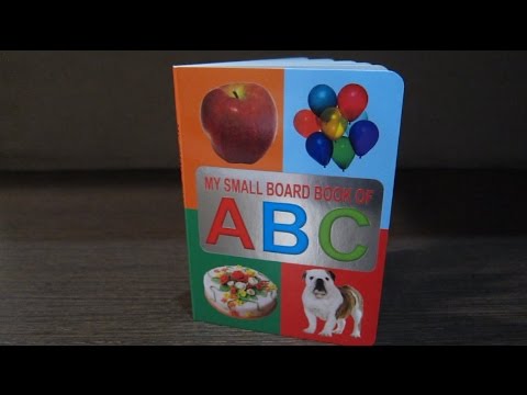 My Small Board Book of ABC - YouTube