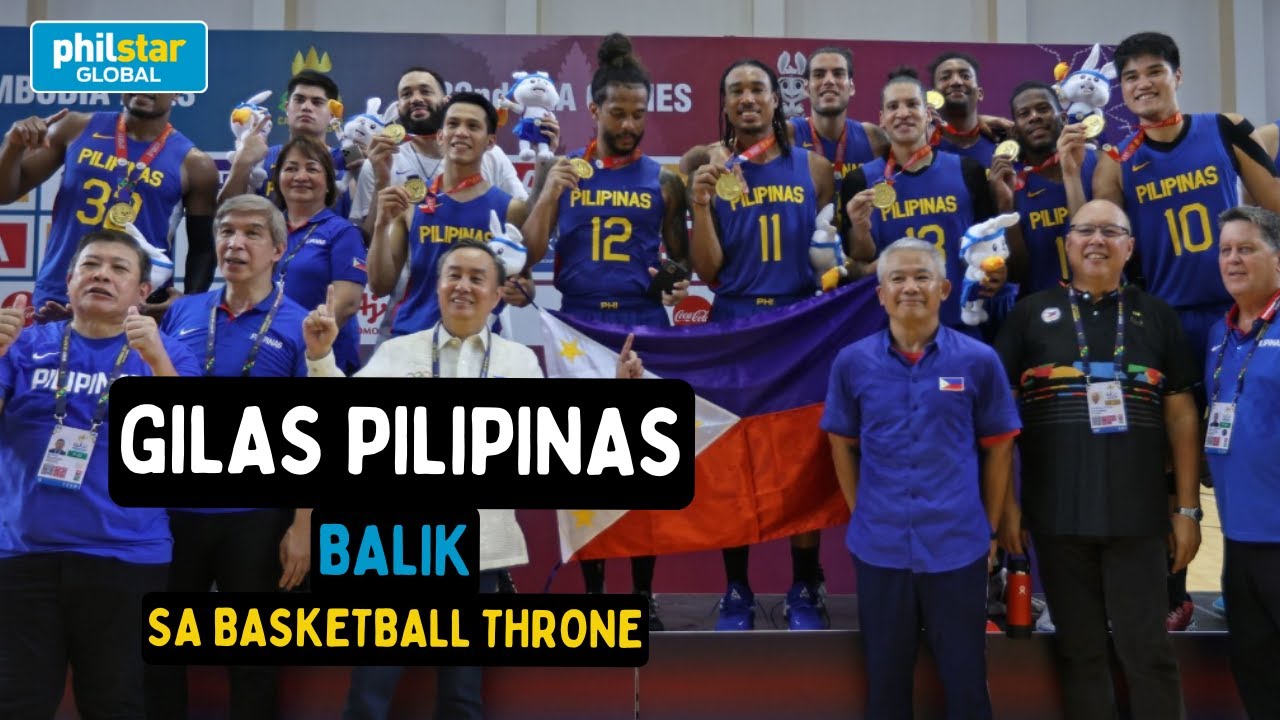 Awarding ceremony para sa Gilas Pilipinas sa SEA Games - YouTube