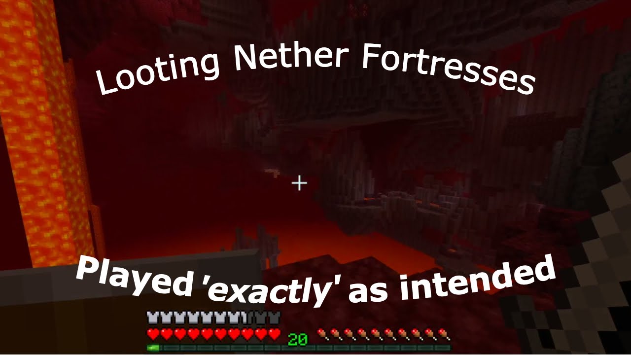 The Minecraft Nether experience - YouTube