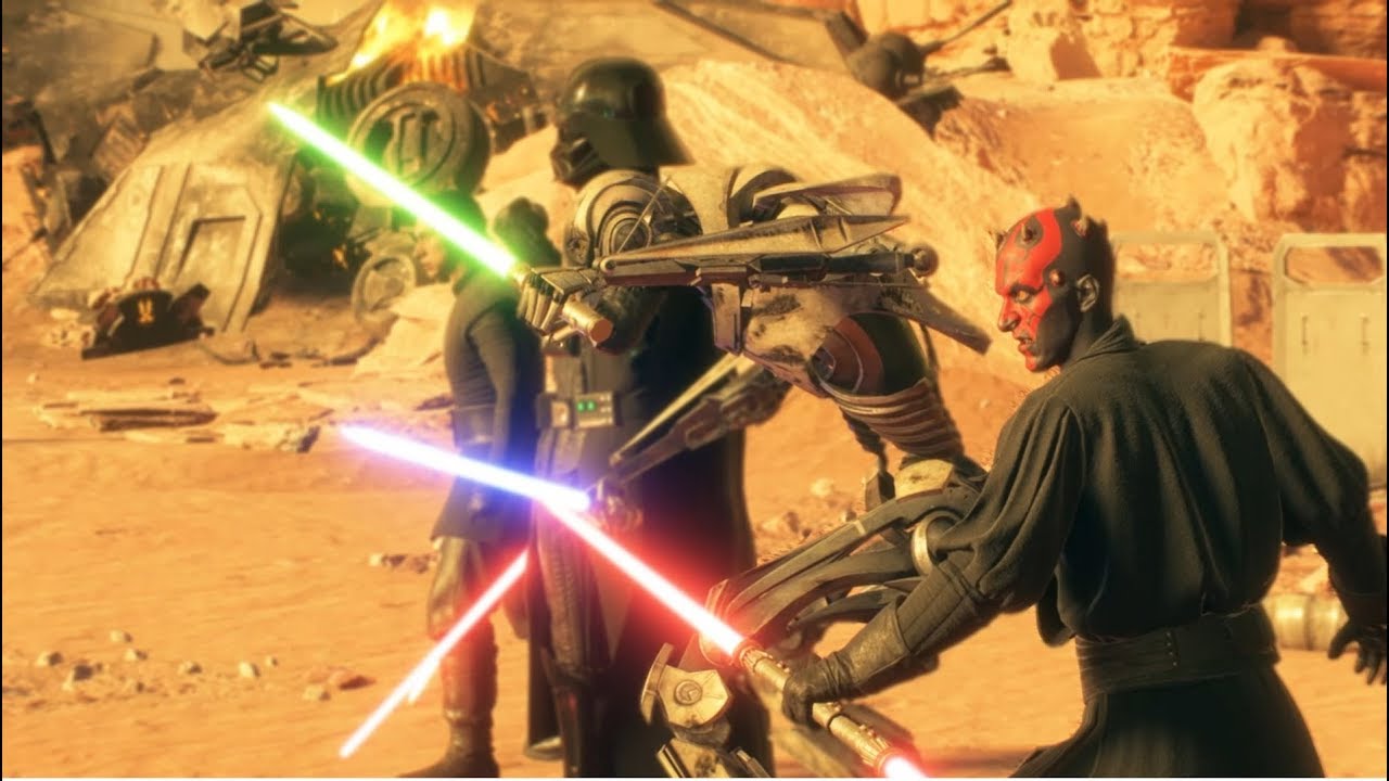 Battlefront 2 | DARTH MAUL Gameplay | Heroes Vs Villains - YouTube