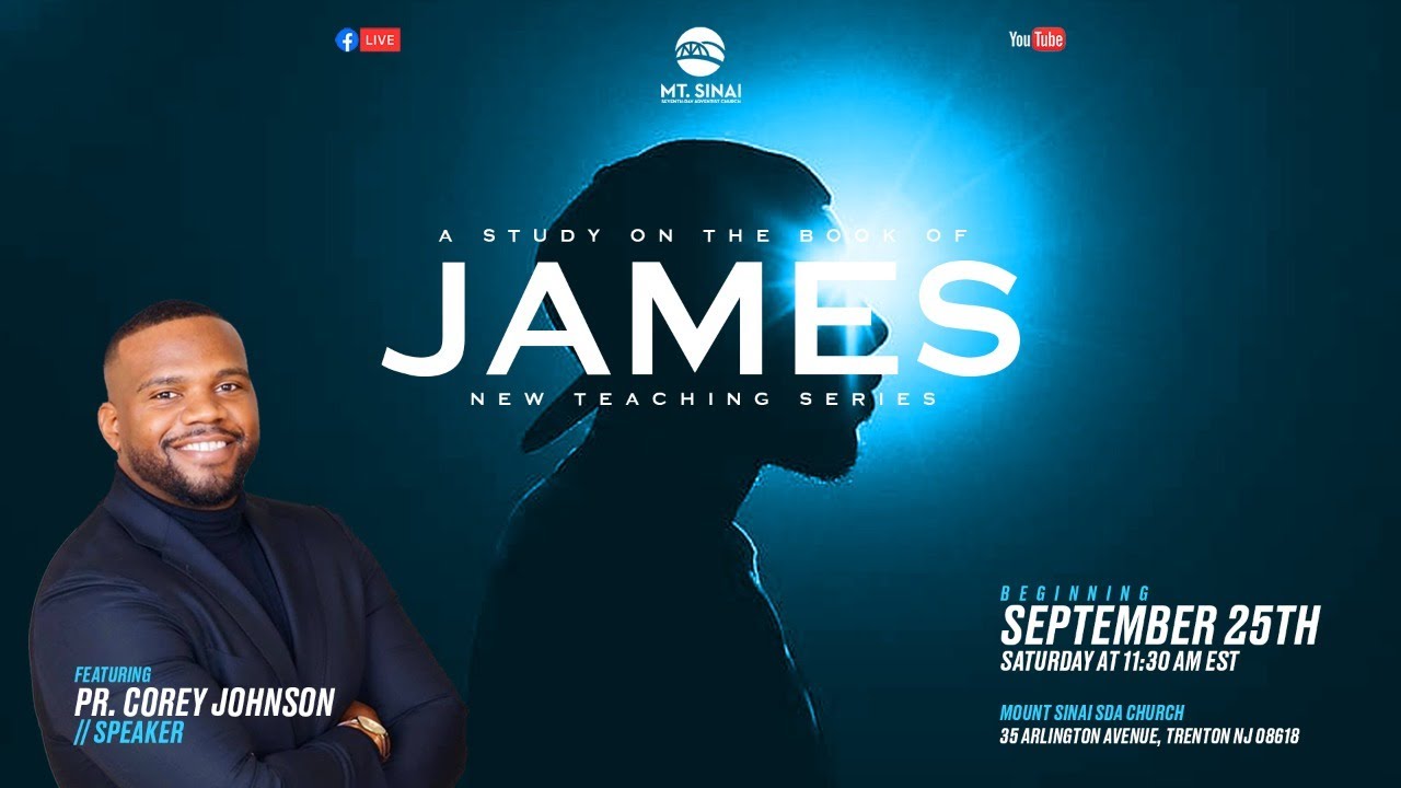 "James Part 2" | Pastor Corey Johnson | Mount Sinai Church Virtual ...