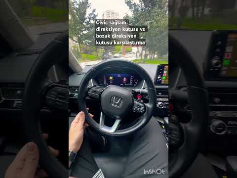 Honda Civic Direksiyon Kutusu Karşılaştırması (Arızalı-Normal)