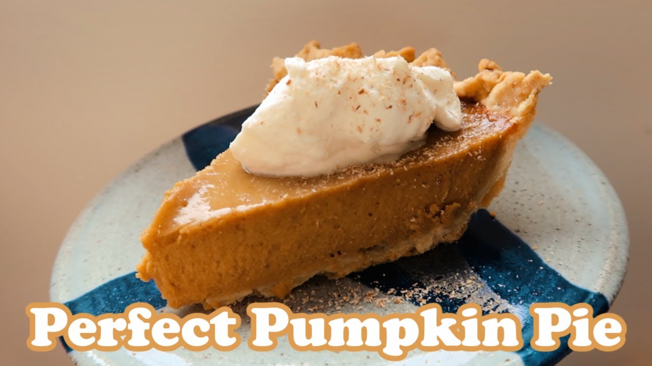The Perfect Pumpkin Pie 🥧 - YouTube