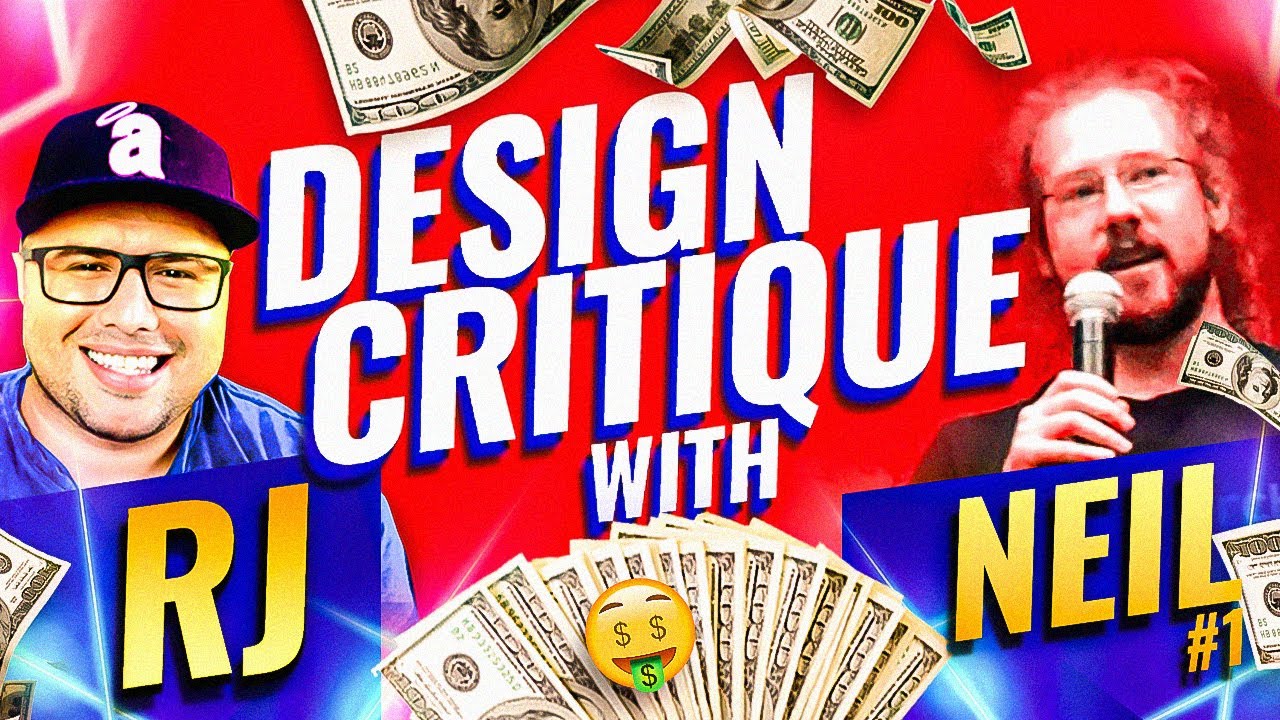 Design Critique With RJ and Neil #1 | Are you doing it wrong? Reviewing ...