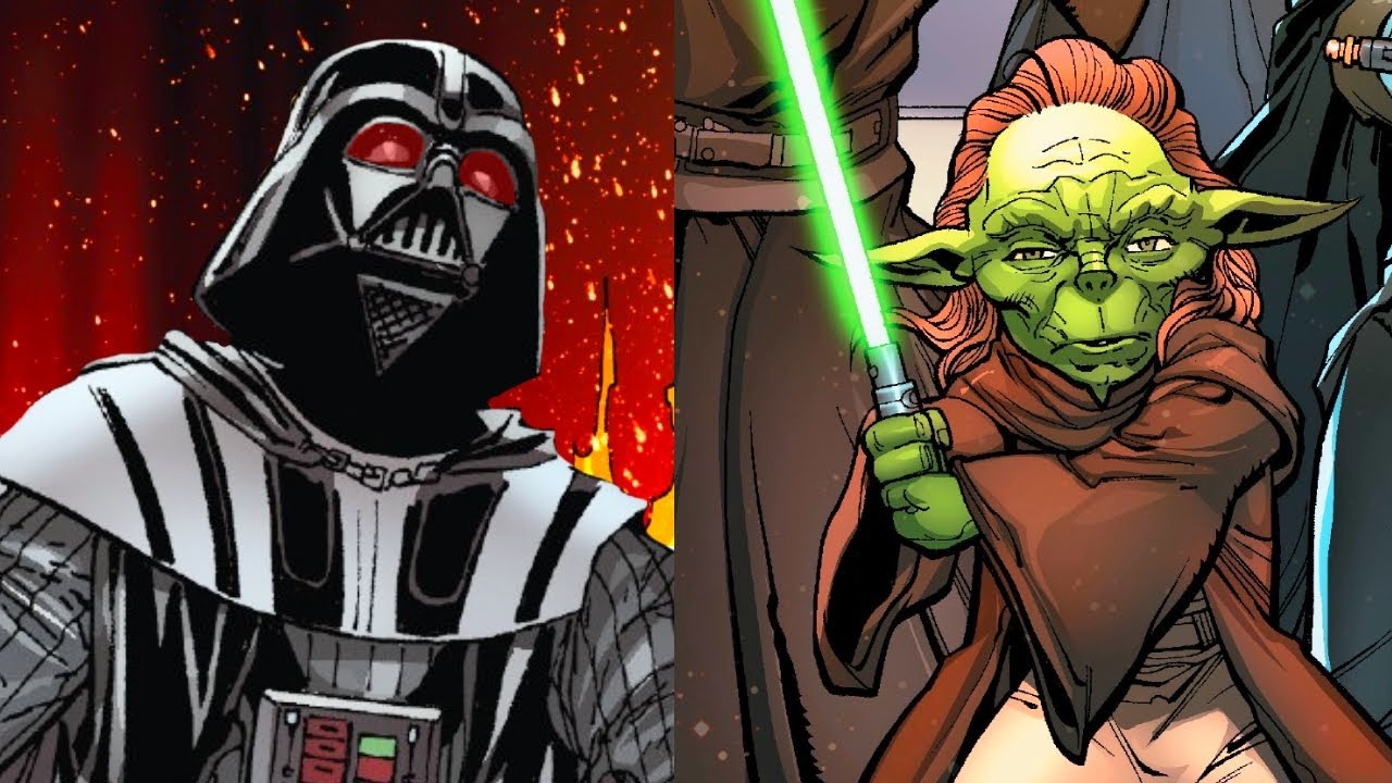 Darth Vader Finds Yaddle after Order 66(Canon) - Star Wars Comics ...