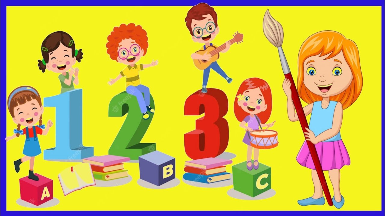 1234 Counting | 1234 Counting for Kids | KIDZ ADDA - YouTube