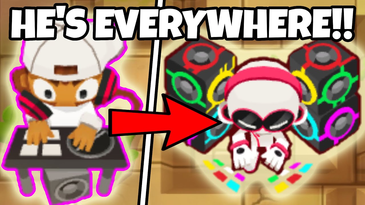 DJ BENJAMIN is stupidly broken in Bloons TD Battles 2... - YouTube