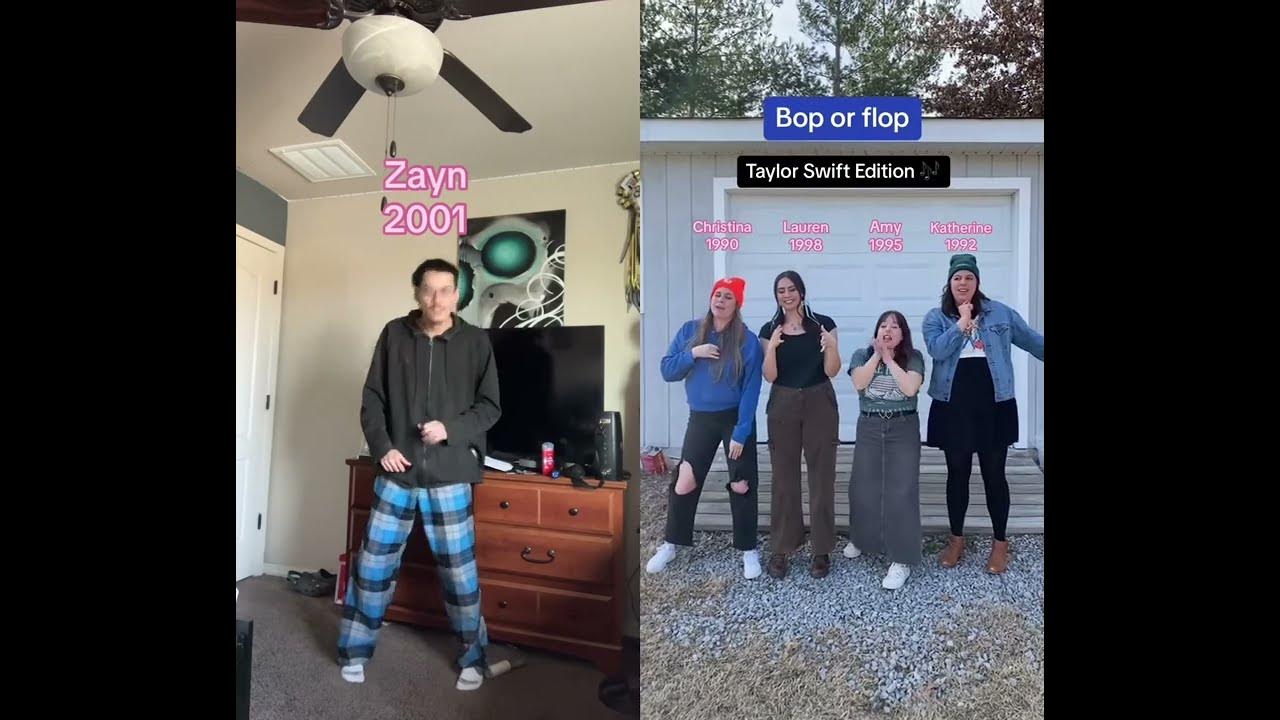 Bop or Flop Challenge @TaylorSwift Edition - YouTube