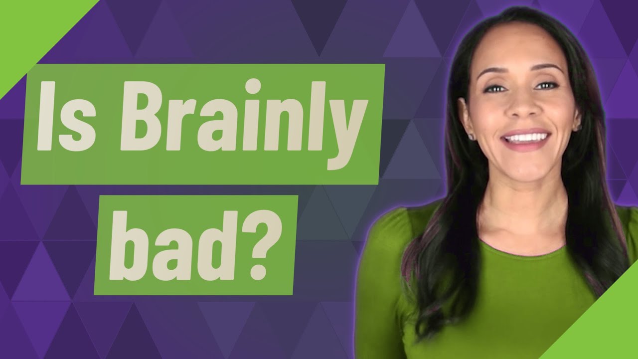 Is Brainly bad? - YouTube