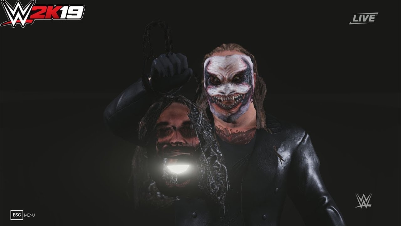 WWE 2K19 (PC Mods) : "The Fiend" Bray Wyatt Mod with Head Lantern - YouTube