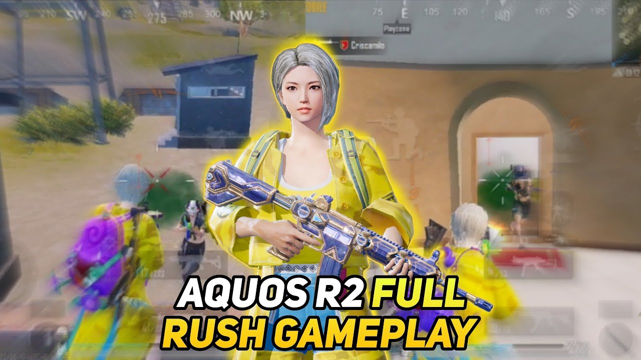 Aquos R2 Pubg Test 2023 🔥| LIVIK Full Rush Gameplay 😱 - YouTube