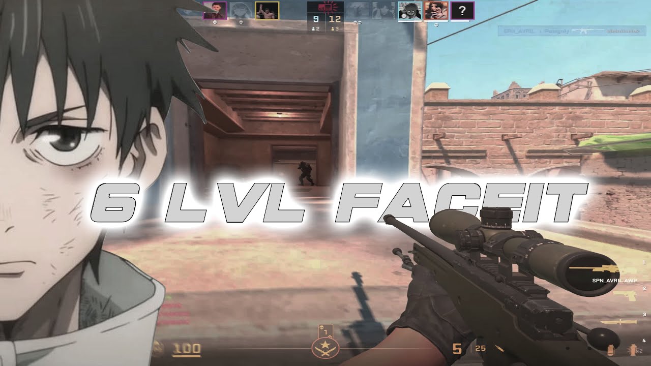 6 level faceit - YouTube