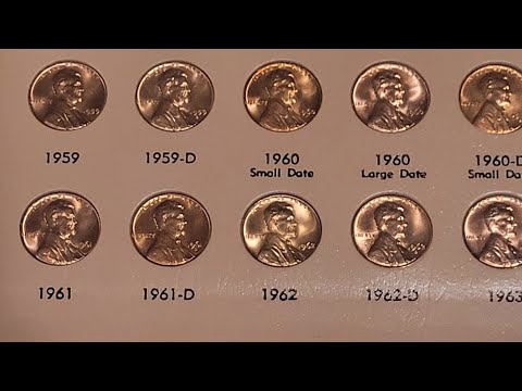 Complete Lincoln memorial cent collection with Proofs! Amazing coins ...