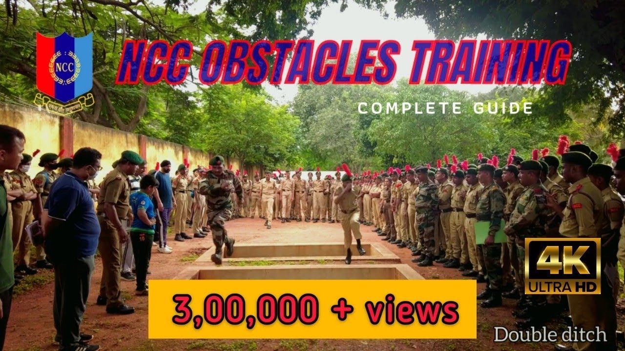 NCC OBSTACLES TRAINING | COMPLETE GUIDE | TSC NCC | OBSTACLE TRAINING ...