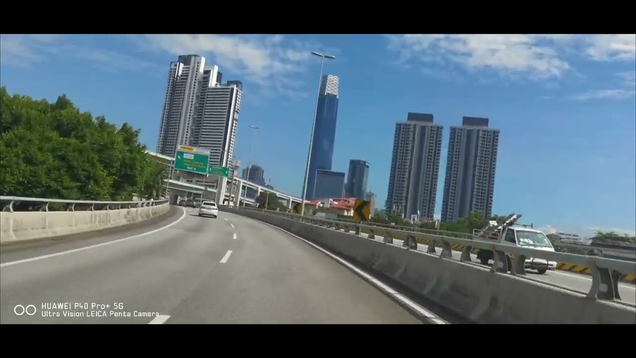 KL Today - Driving Along MEX Highway to Bulatan Kampung Pandan And ...