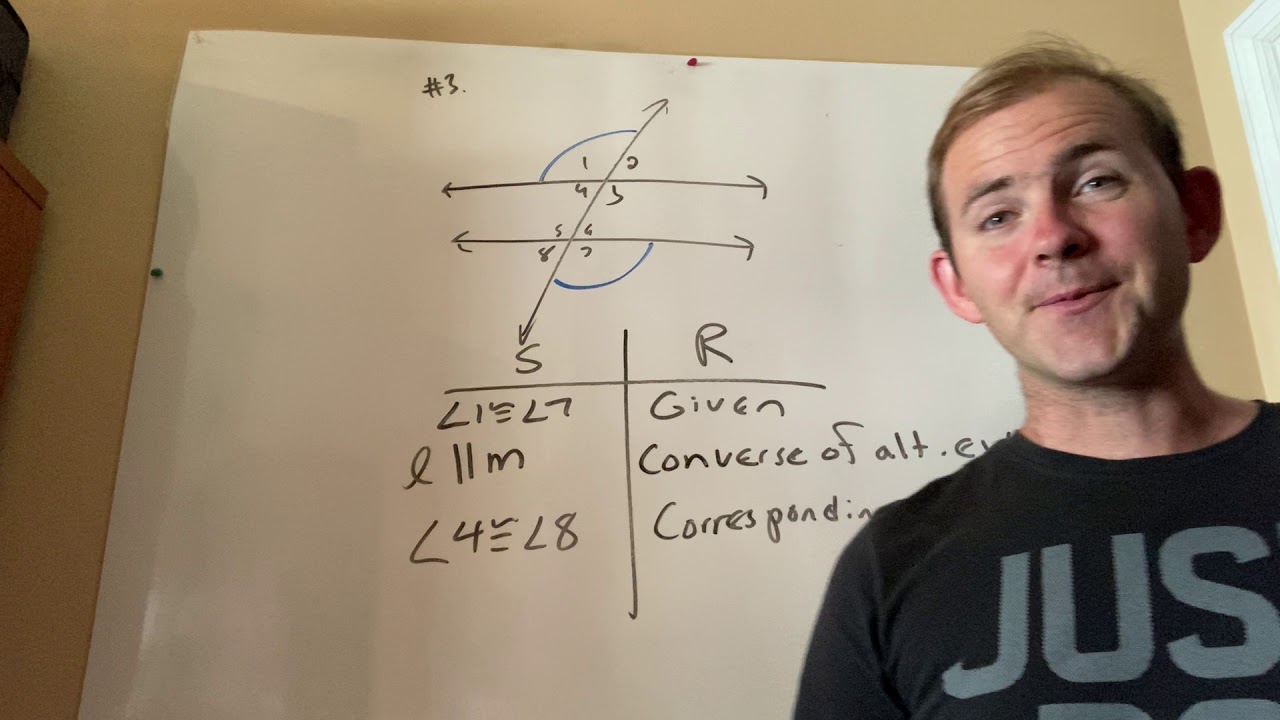 Unit 4 Classwork Packet Page 10 Proofs with Angle Theorems and ...
