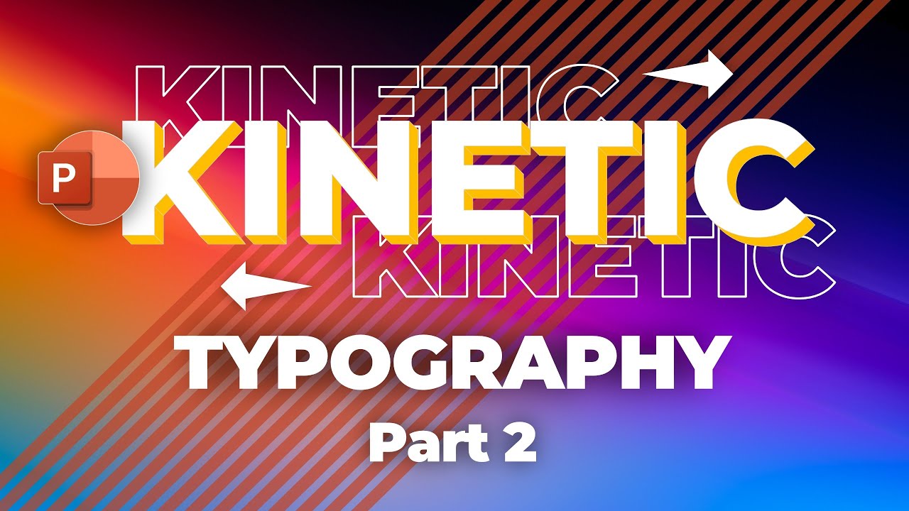 🔠 Kinetic Typography in PowerPoint 🔠 part 2 - with free download! - YouTube