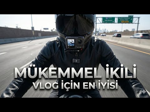 DJI Mic Mini Kask İçi Testi! Rüzgârda Ses Performansı + Action 4 Görüntü Kalitesi