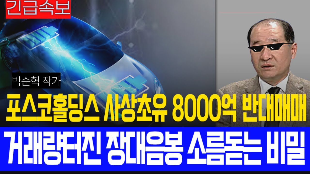 포스코홀딩스 🚨충격속보 사상초유의 악재가 터졌다 알고보니 세력 매수 싹쓸이한거네요 꼭 확인하세요 에코프로 에코프로비엠