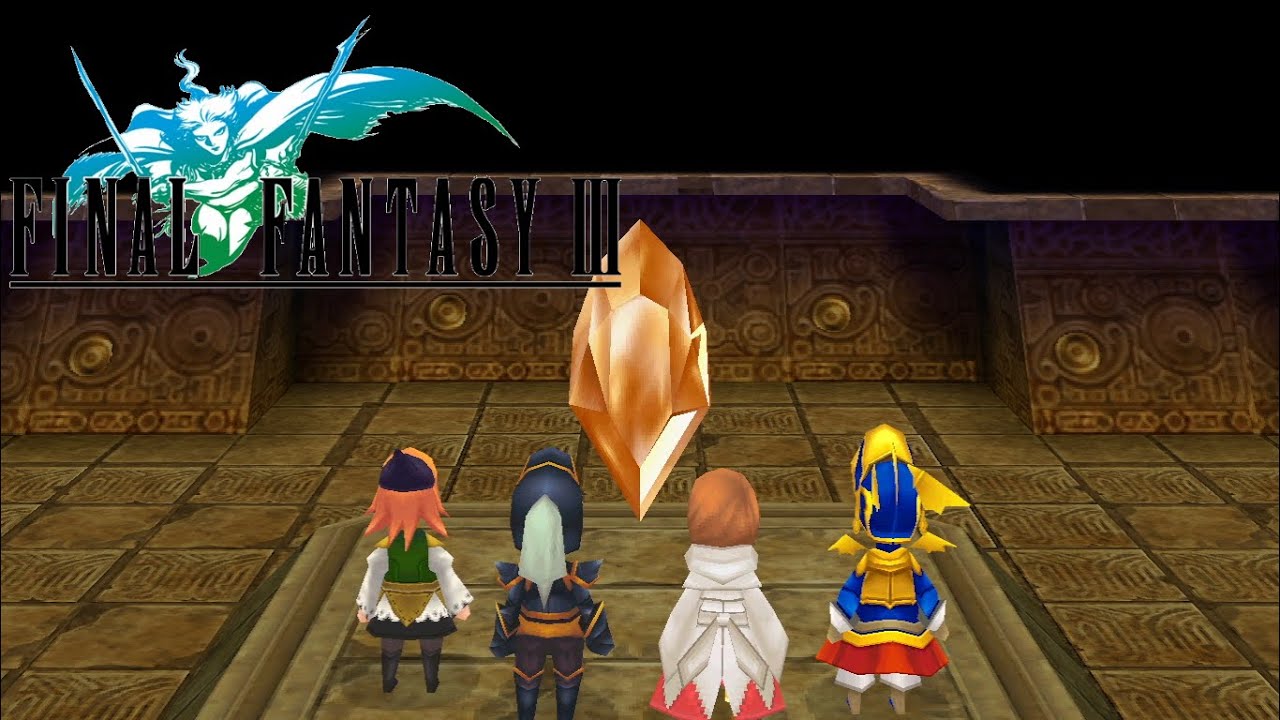 Final Fantasy III (3D Remake) - Part 23: The Earth Crystal - YouTube